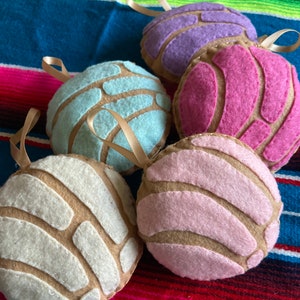 Plush Concha Ornaments - Etsy