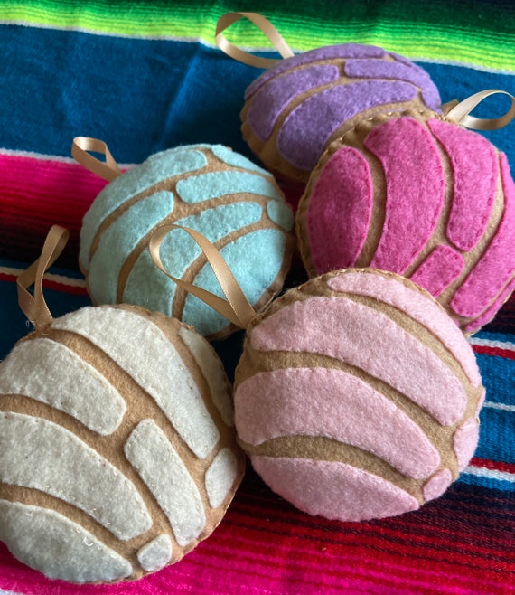 Plush Concha Ornaments - Etsy