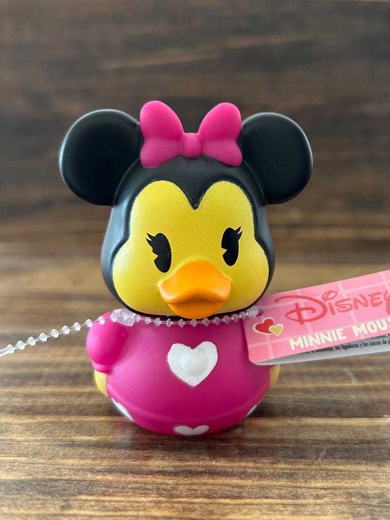 Disney Rubber Duck. Heart Themed Mickey, Minnie, Stitch. - Etsy