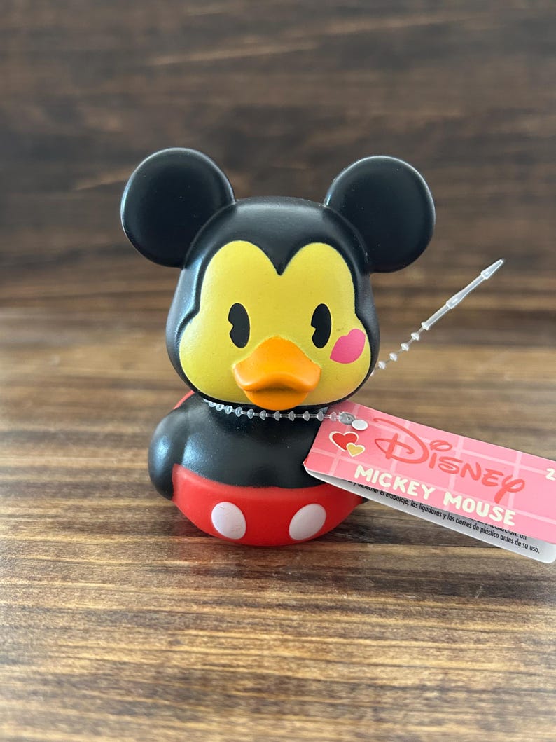 Disney Rubber Duck. Heart Themed Mickey, Minnie, Stitch. - Etsy