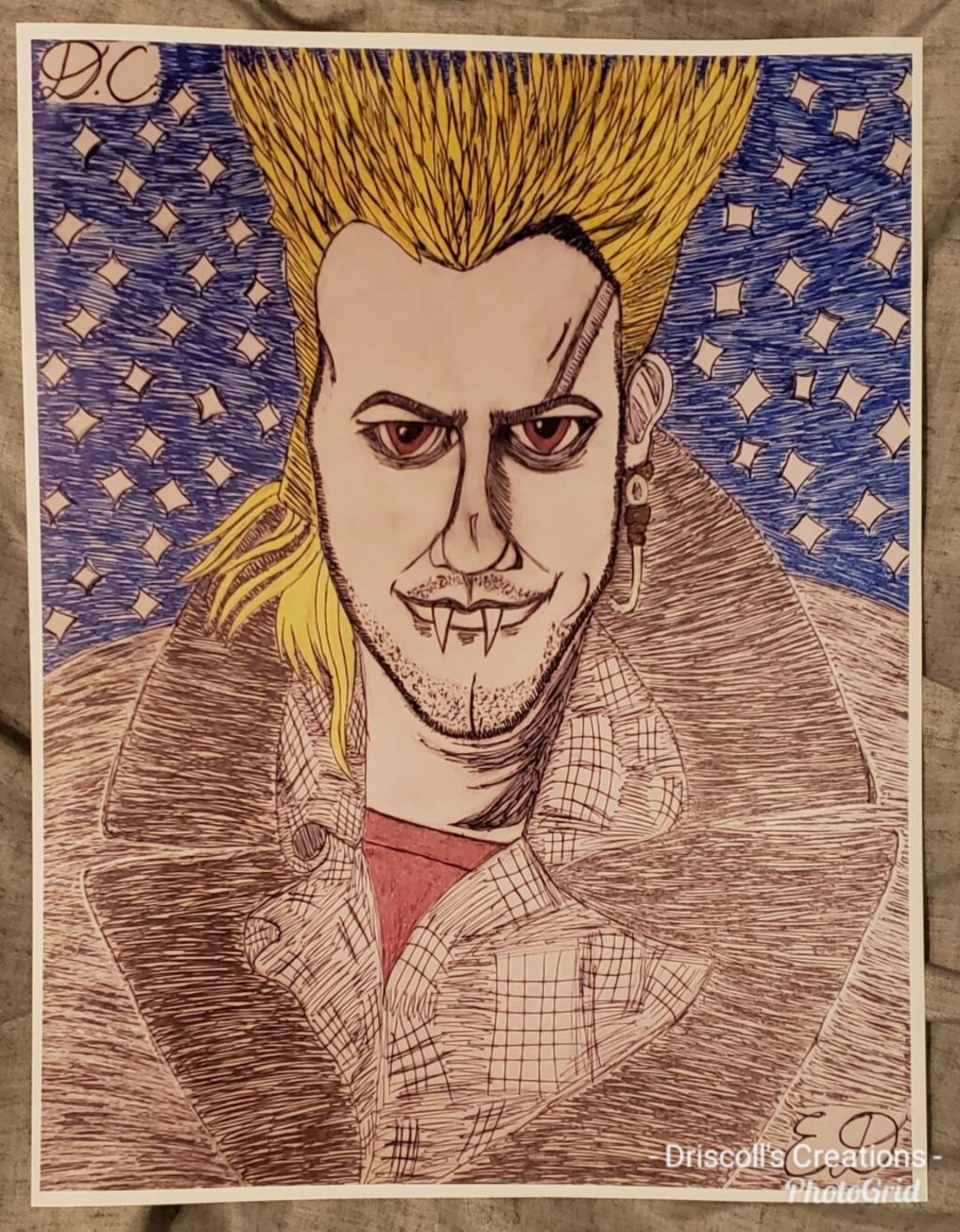 The Lost Boys David Vampire Print - Etsy
