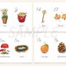 ABC Alphabet Cards Printable, Watercolor Nature Homestead Homeschool ...