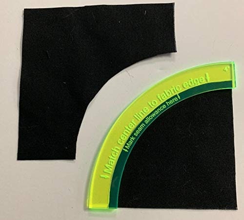 5" Drunkards Path Template Set (finished Size) - Etsy