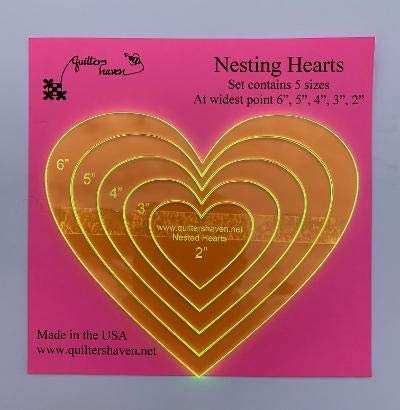 Nesting Hearts for Quilters and Crafters #QHHRT - Etsy