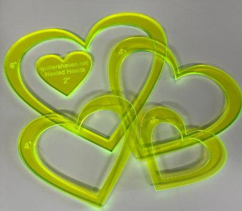 Nesting Hearts for Quilters and Crafters #QHHRT - Etsy