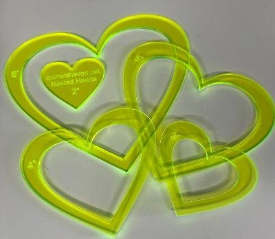 Nesting Hearts for Quilters and Crafters #QHHRT - Etsy
