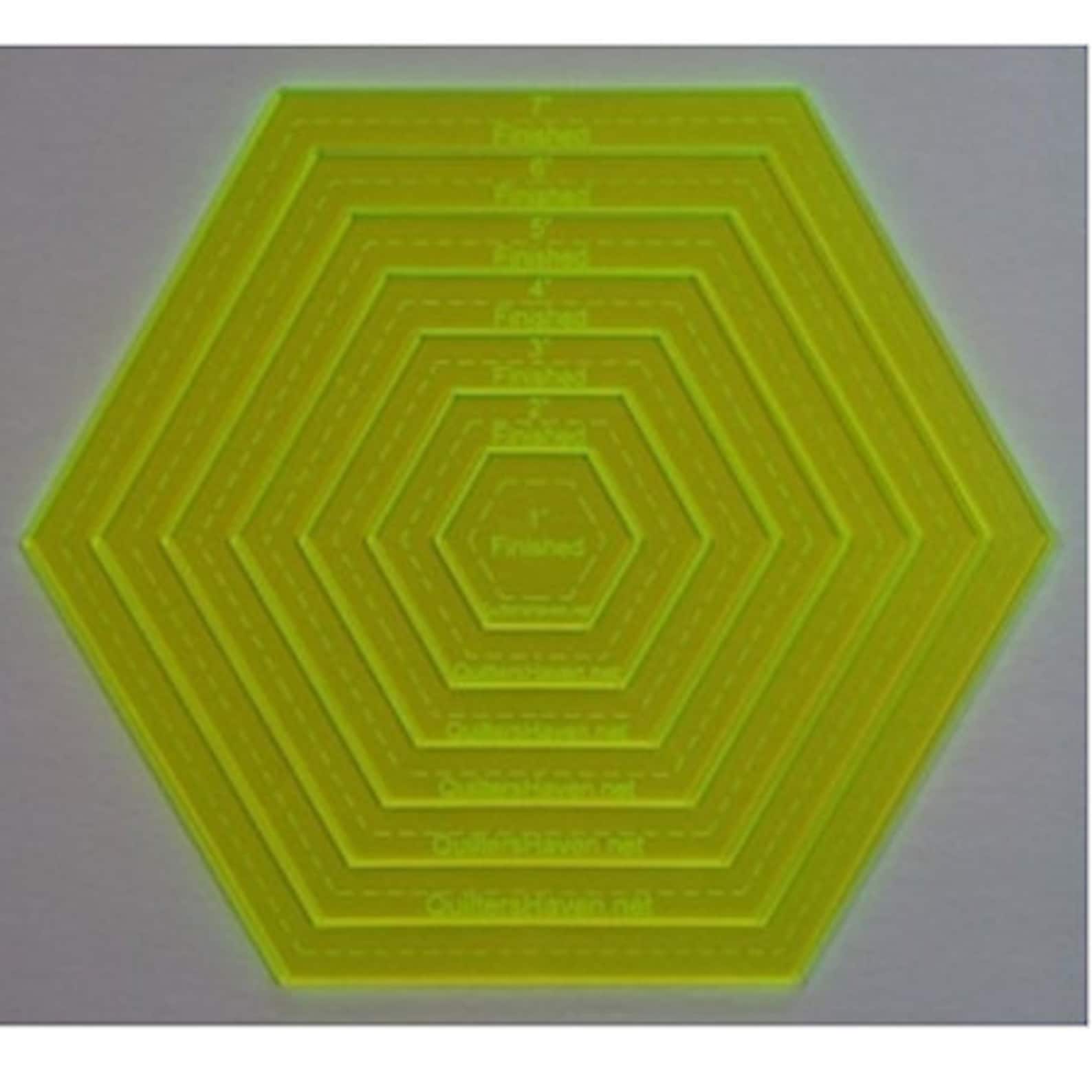 Nesting Hexagons for Quilters and Crafters Set #1 - Etsy