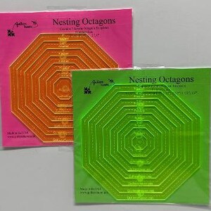 Nesting Octagons for Quilters and Crafters Set #1 and #2 - Etsy