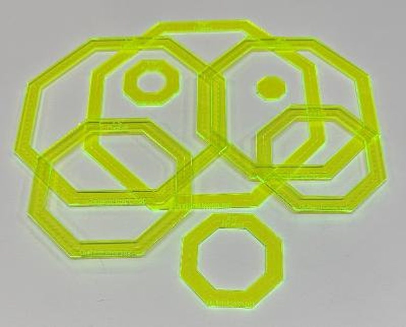 Nesting Octagons for Quilters and Crafters Set #1 and #2 - Etsy