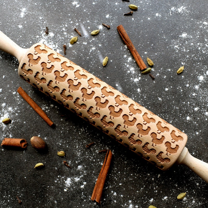 Rooster Rolling Pin - Etsy