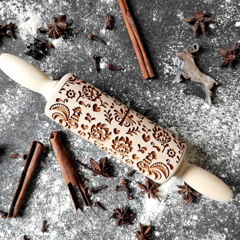 Rooster Rolling Pin - Etsy