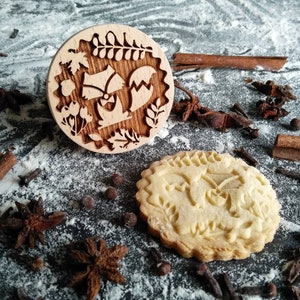 FOX Stamp, Embossing Wood Stamp, Engraved Stamp by Laser - Etsy