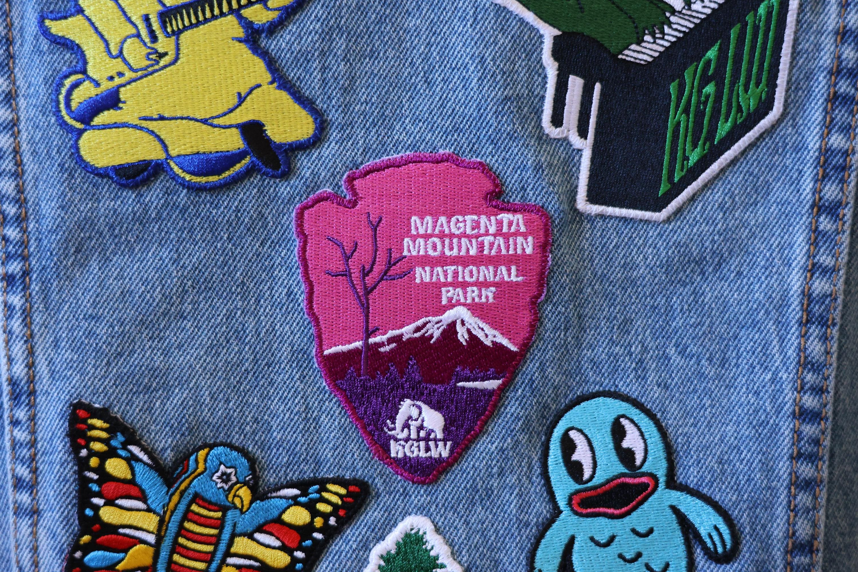 Magenta Mountain National Park Patch - King Gizzard & the Lizard Wizard ...