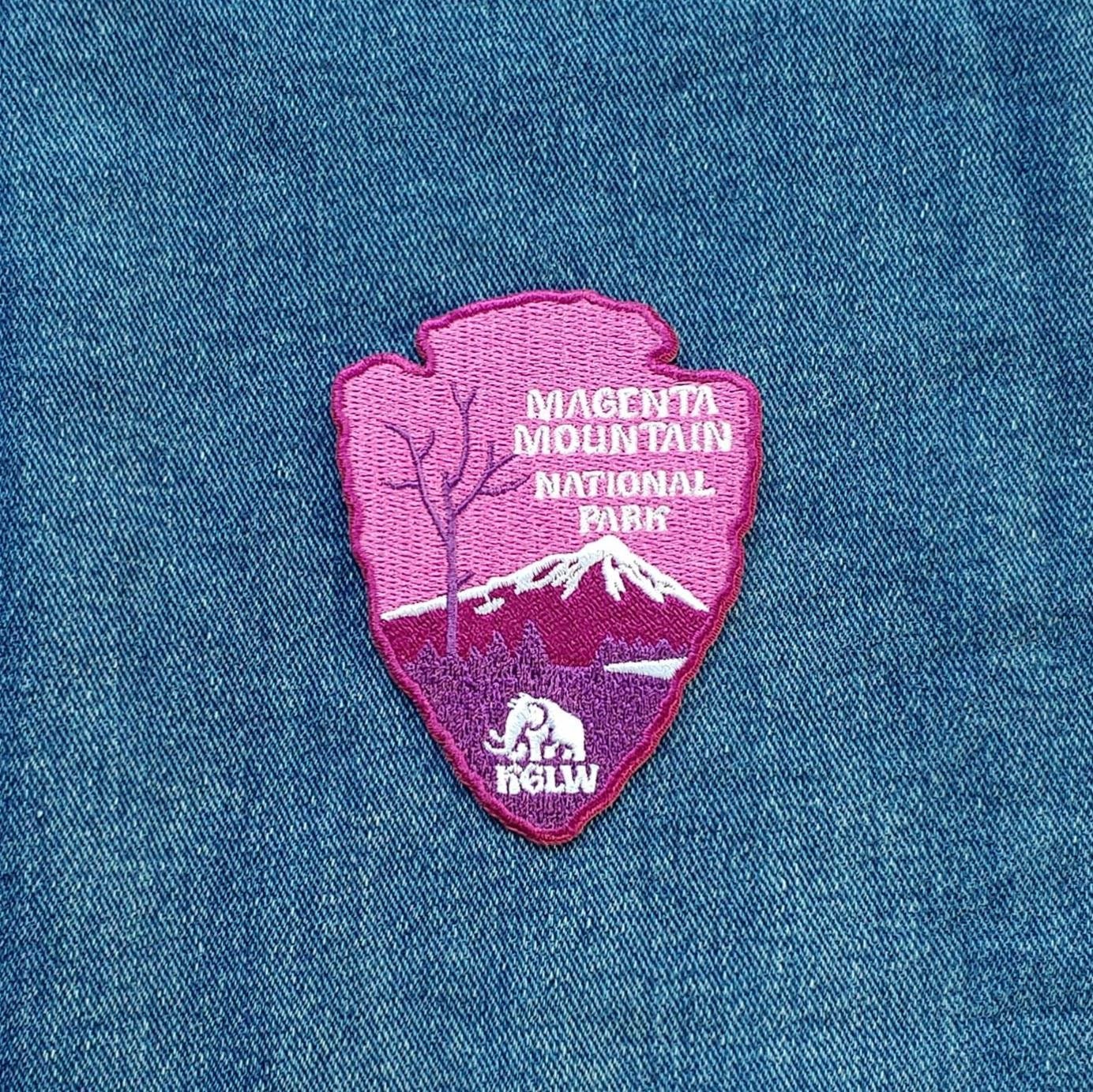 Magenta Mountain National Park Patch - King Gizzard & the Lizard Wizard ...