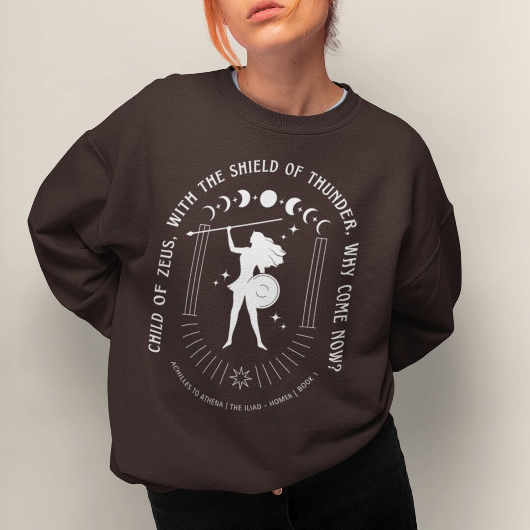Athena Sweatshirt Greek Mythology Shirt Fairy Grunge Gifts Light ...