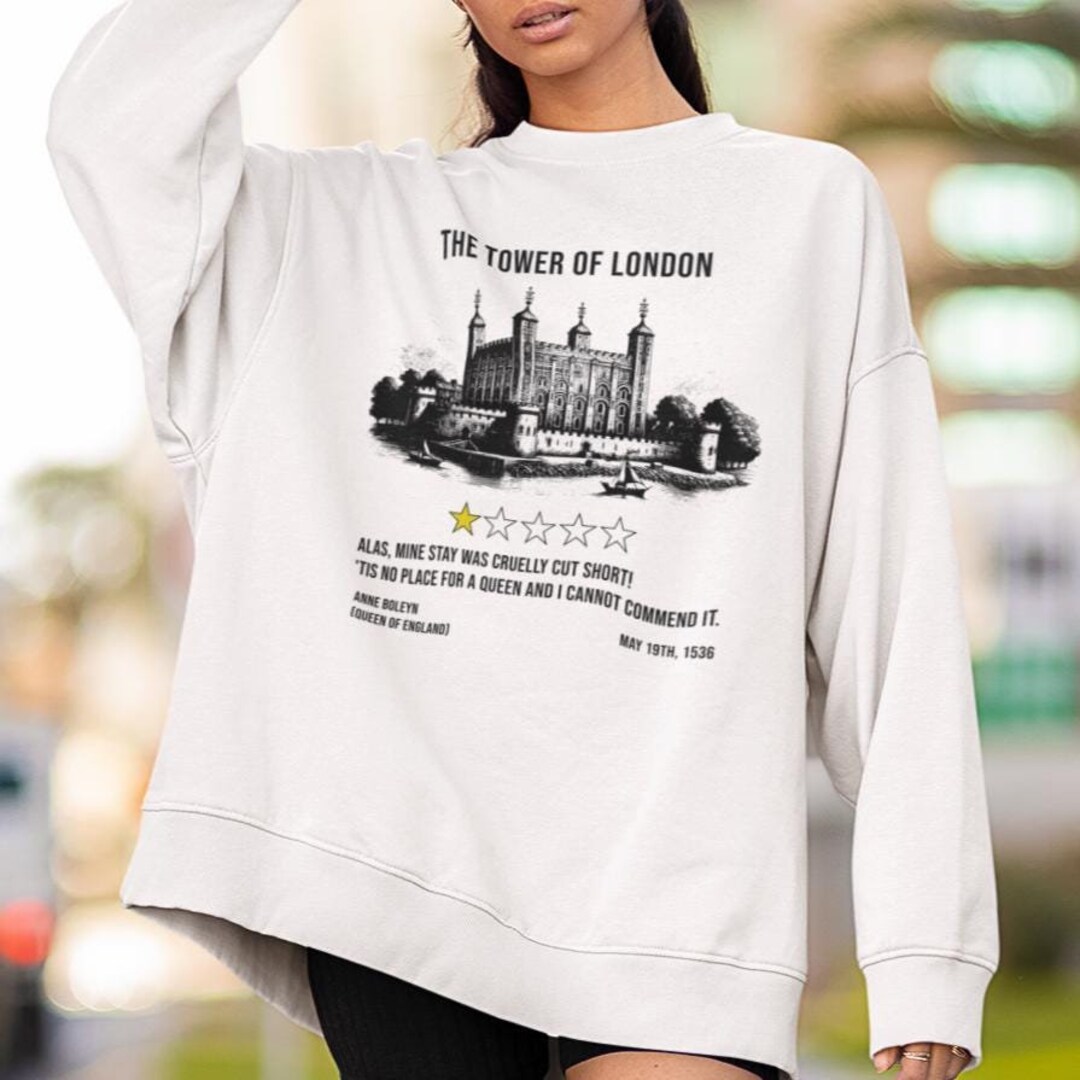 Anne Boleyn Sweatshirt Tudor Dynasty Sweater Royalty Core Crewneck Dark ...