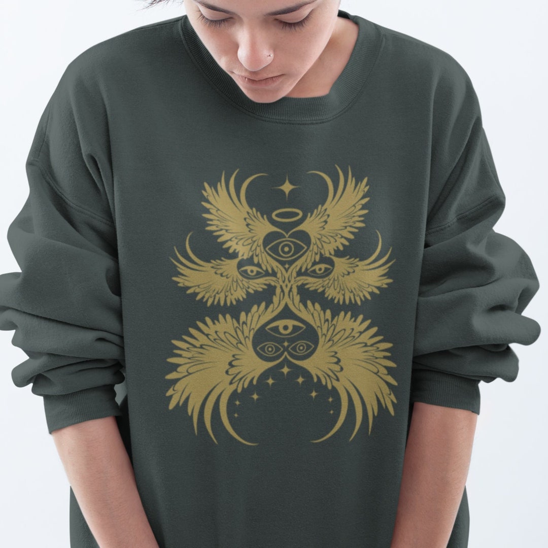 Biblically Accurate Angel Sweatshirt Realistic Angel Shirt Angelcore ...