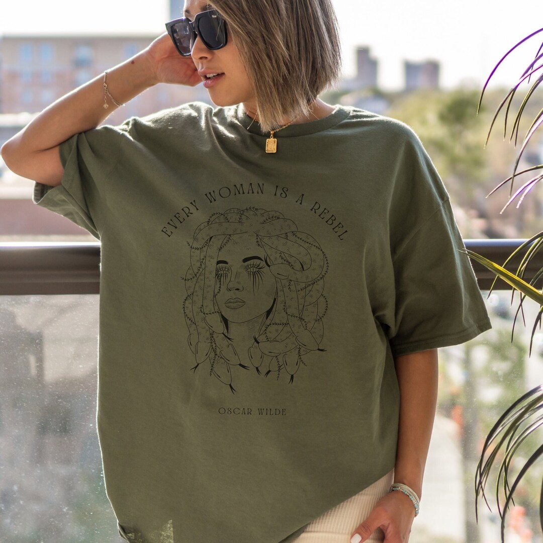 Medusa Shirt Ancient Greek Mythology Plus Size Dark Academia Clothing ...