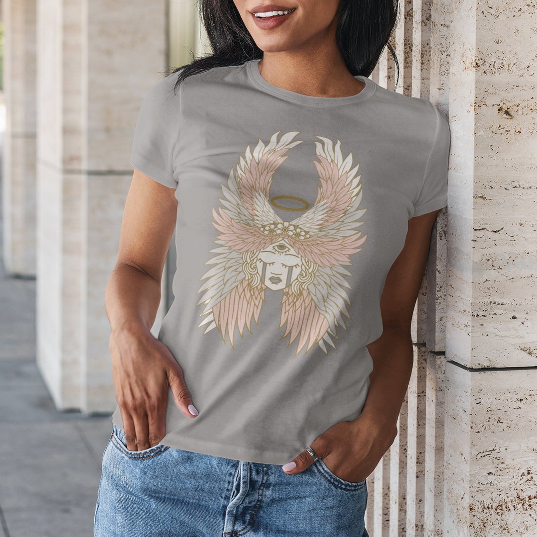 Biblically Accurate Angel Shirt Realistic Angel Tshirt Angelcore ...
