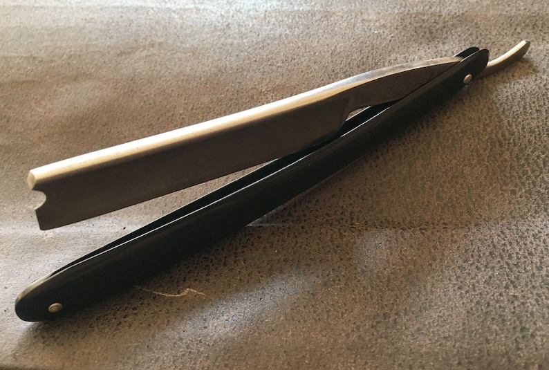 Vintage 9/16 Straight Razor BARBER'S NOTCH Solingen Bakelite 1930s - Etsy