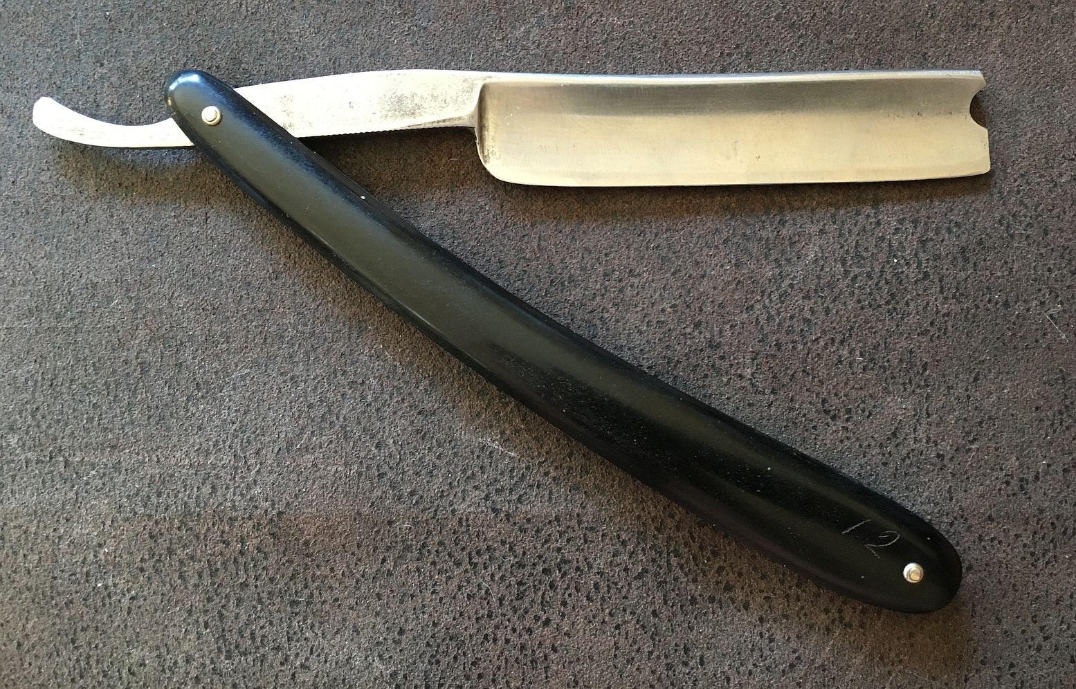 Vintage 9/16 Straight Razor BARBER'S NOTCH Solingen Bakelite 1930s - Etsy