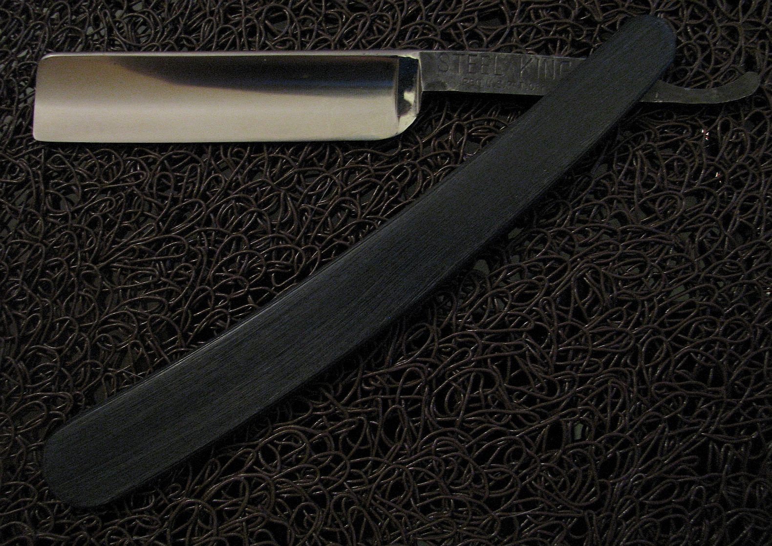 EBONY Style Black ABS Scales for 5/8 - 6/8 Straight Razors - Etsy