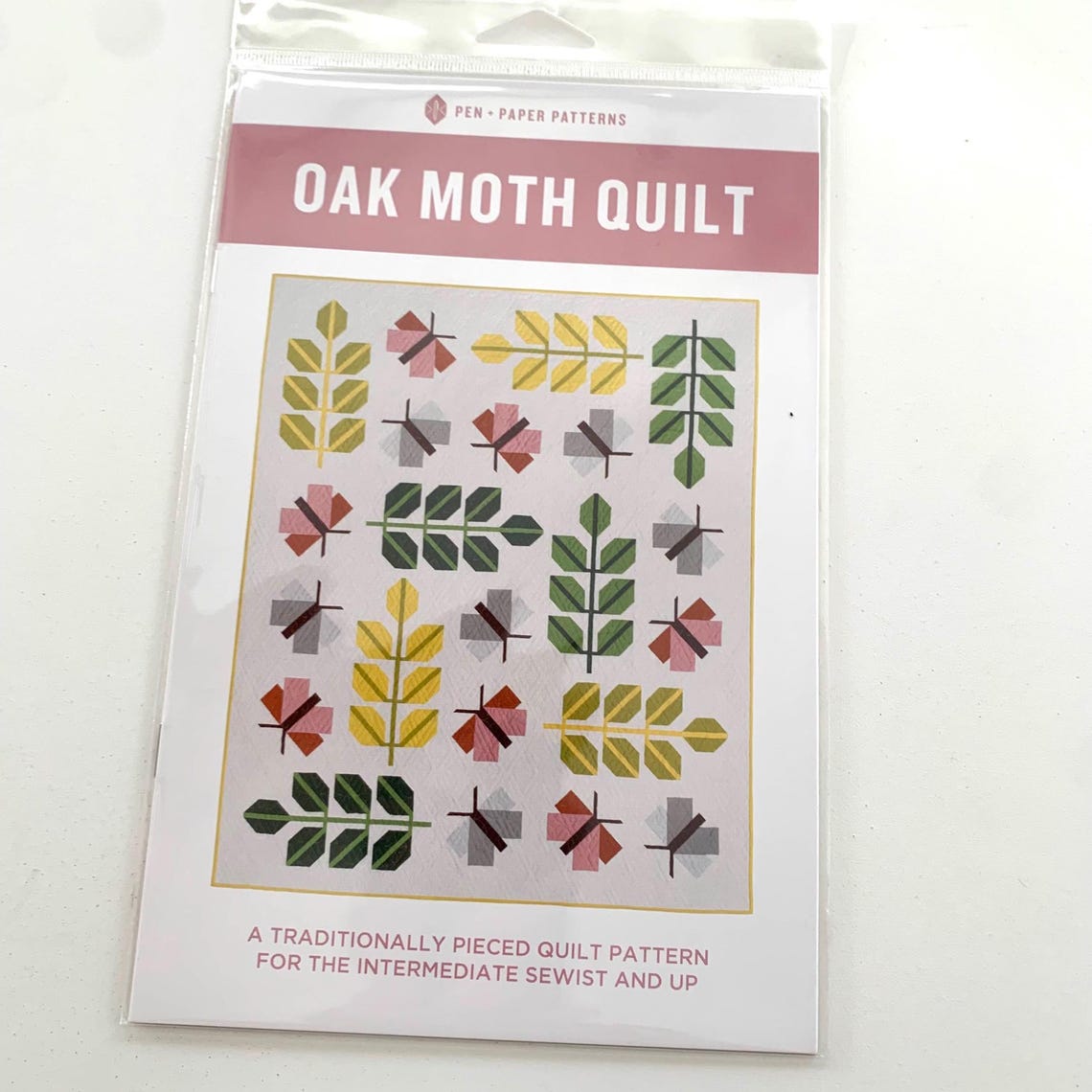 Oak Moth Quilt Pattern - Pen and Paper Patterns - PPP29 - Etsy