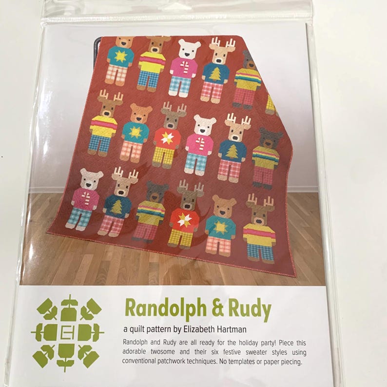 Randolph & Rudy Quilt Pattern - EH 078 Patterns by Elizabeth Hartman - Etsy