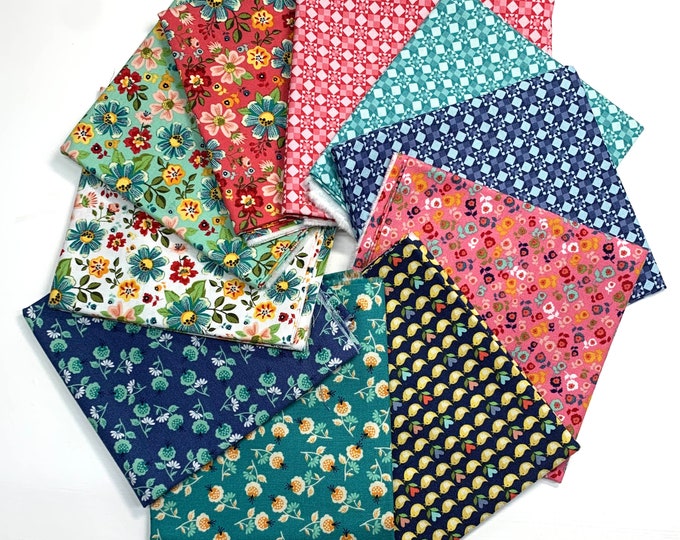 Betsy’s Sewing Kit Fat Quarter Set - Poppie Cotton - Etsy