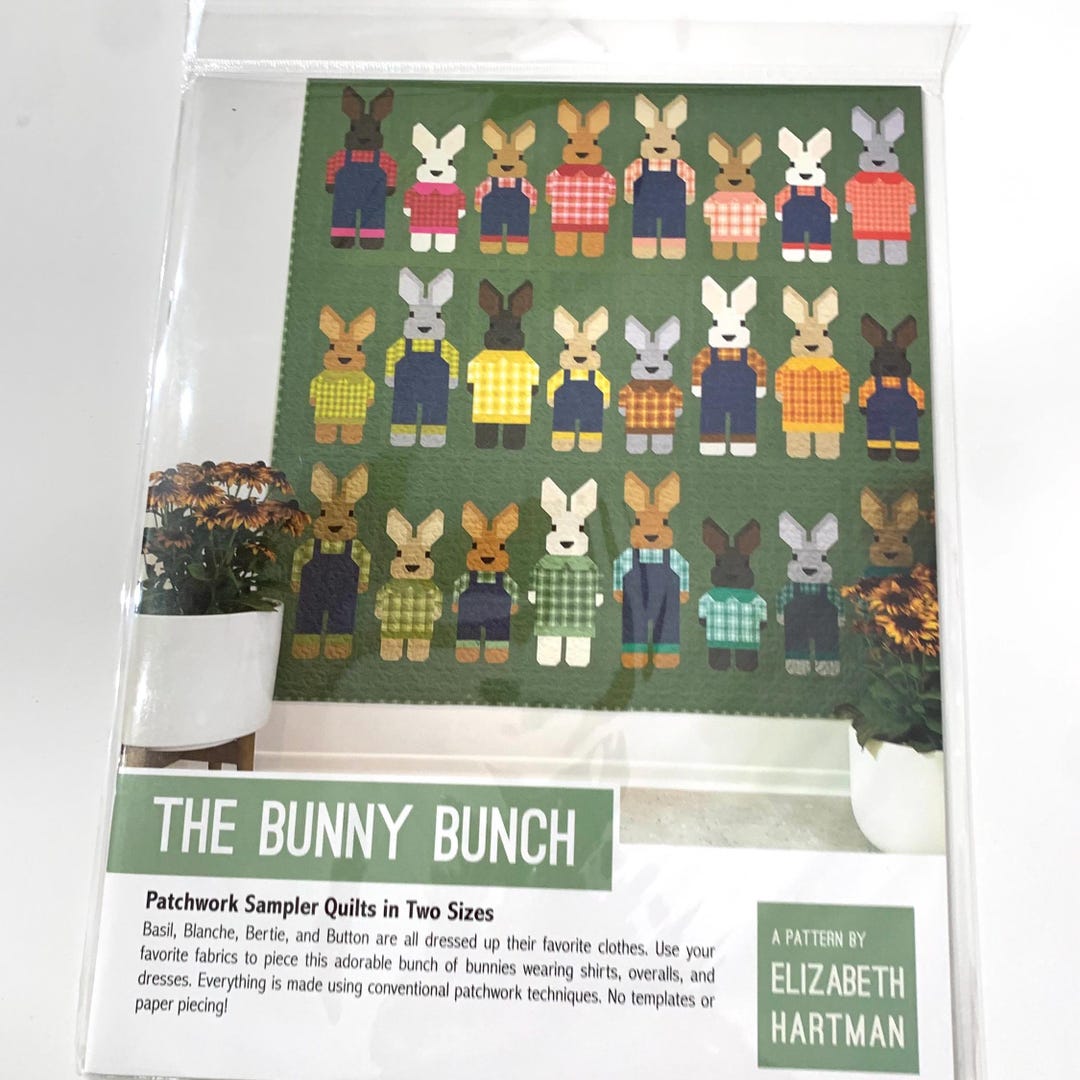 The Bunny Bunch Quilt Pattern - EH 075 Patterns by Elizabeth Hartman - Etsy