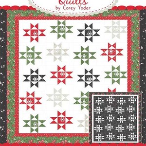 Starry Midnight Clear Quilt Pattern - CQ 207 - Coriander Quilts - Etsy