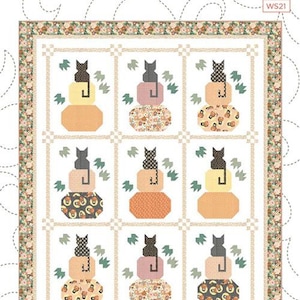 Just Kitten Around Quilt Pattern - WS 21 Wendy Sheppard - Etsy