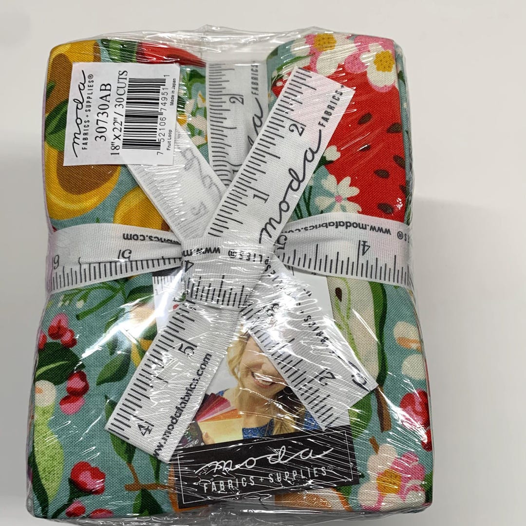 Fruit Loop Fat Quarter Bundle - Basicgrey - AB 30 Skus 30730AB Moda Precuts - Etsy