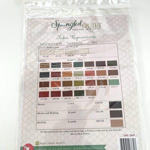 Spangled Quilt Pattern - Kim Diehl - ISE 269 Its Sew Emma - Etsy