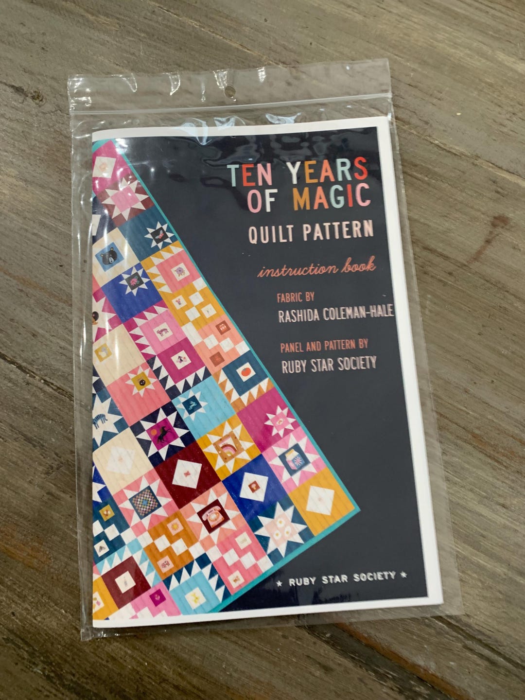 10 Years of Magic Quilt Quilt Pattern - RSS P111 Ruby Star - Etsy