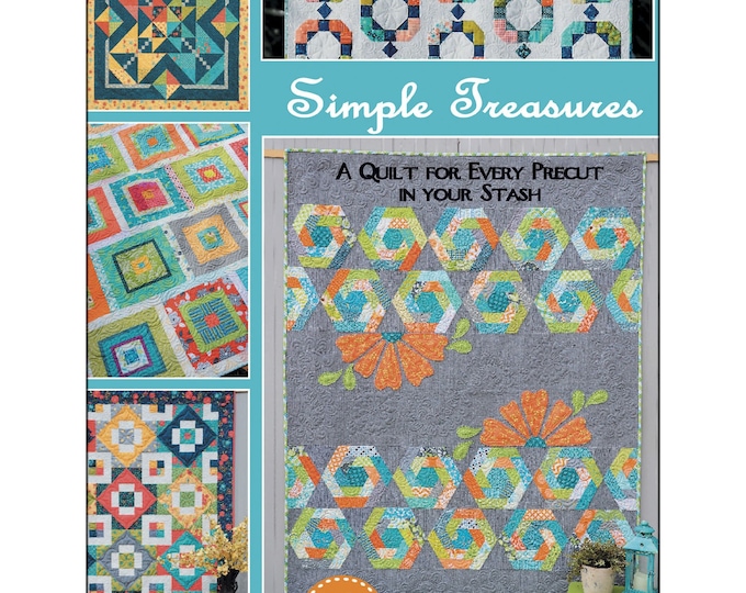 Simple Treasures Quilt Pattern Booklet - Heather Peterson - ANK328 - Etsy