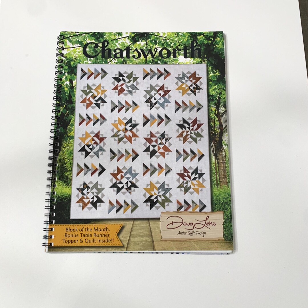 Chatsworth BOM Quilt Pattern - 12 MOS G AQD 0419 Antler Quilt Designs ...
