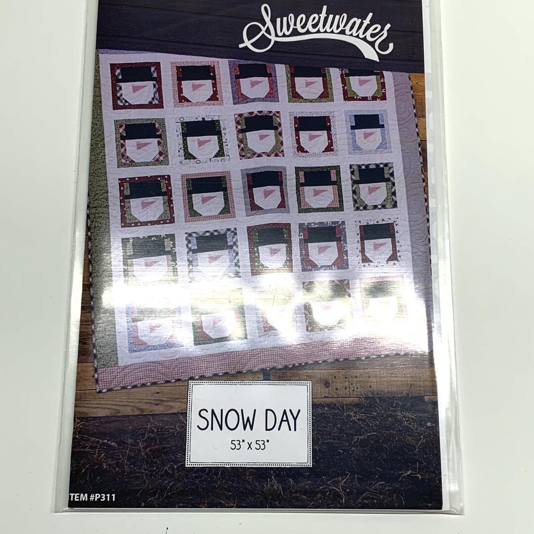 Snow Day Quilt Pattern - SW P311 Sweetwater - Etsy