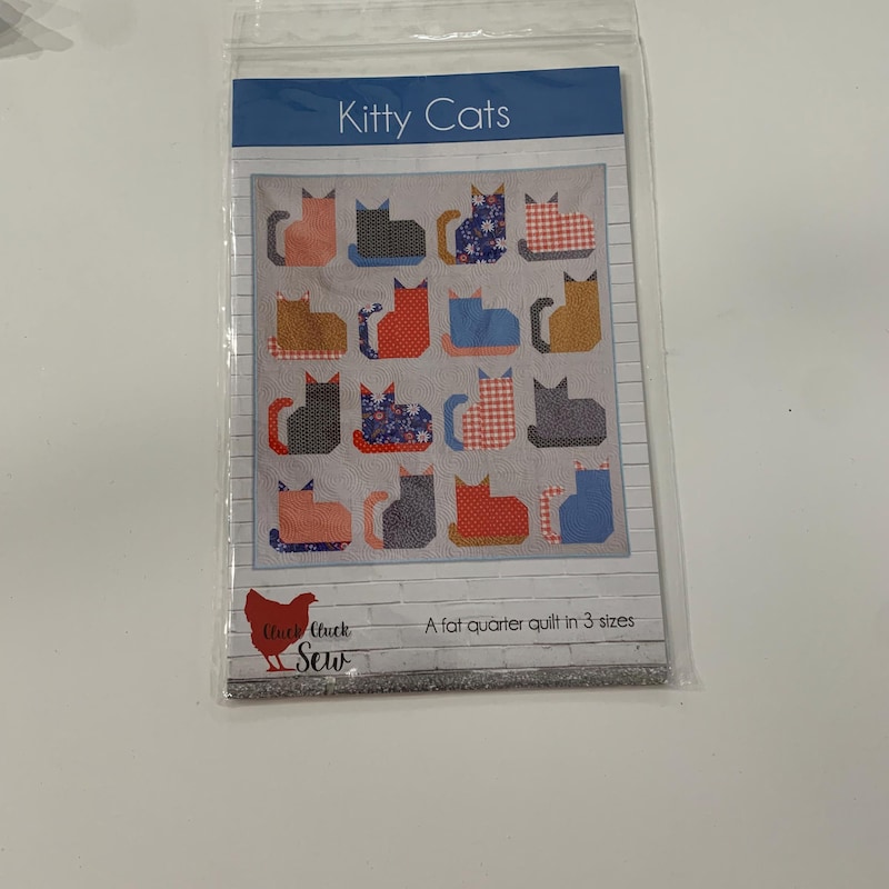 Cat Quilt Pattern - Etsy