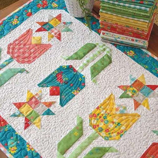 Tulip Quilt Pattern - Etsy