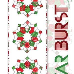 Starburst Table Runner Quilt Pattern W/templ MMS 20546 Me & My Sister ...