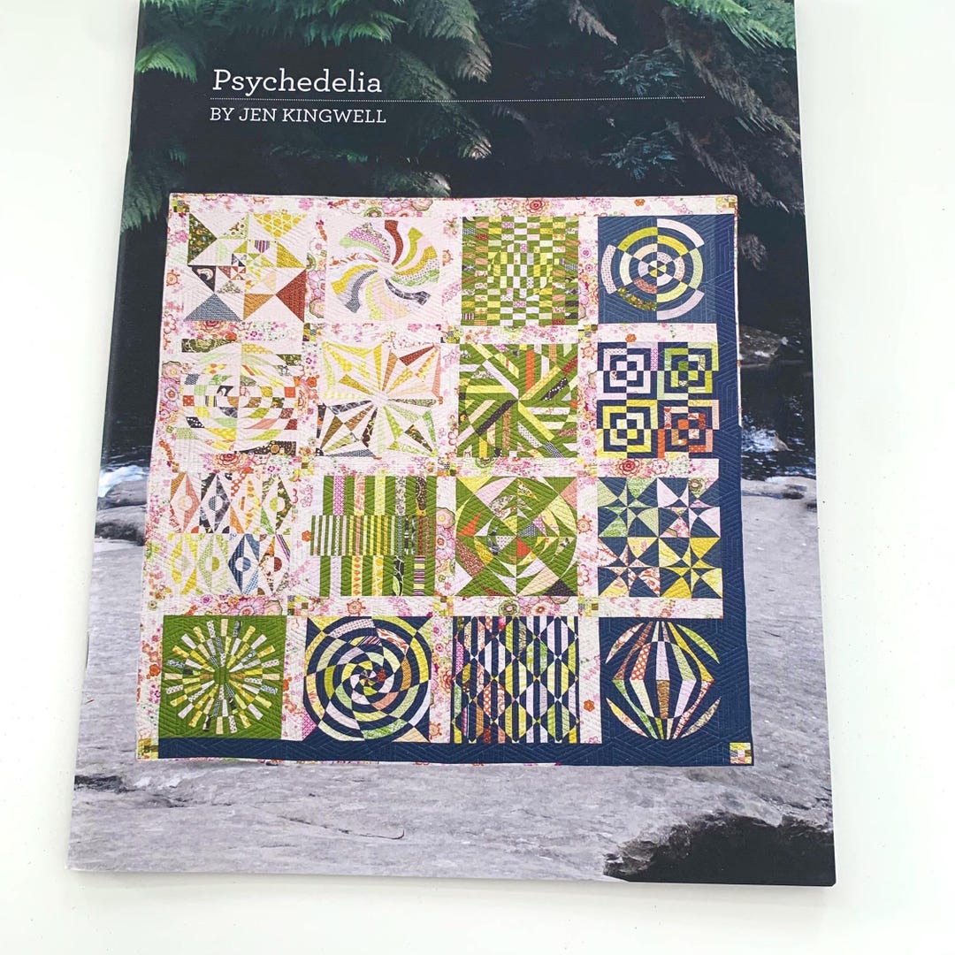 Psychedelia Pattern Booklet - JKD 0240 Jen Kingwell Designs - Etsy