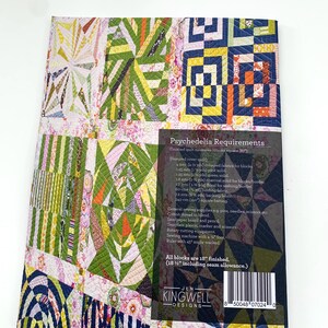 Psychedelia Pattern Booklet - JKD 0240 Jen Kingwell Designs - Etsy