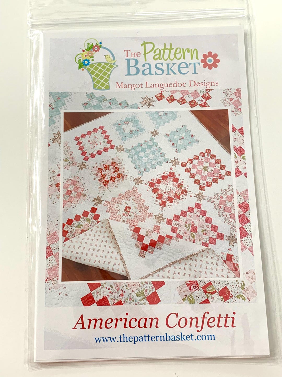 American Confetti Quilt Pattern - Margot Languedoc- TPB 2406 Pattern ...