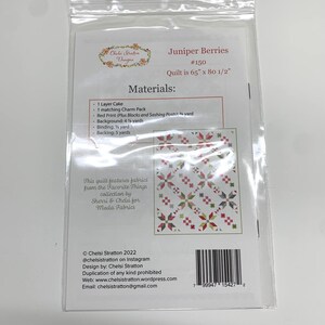 Juniper Berries Quilt Pattern - CSD 150 Chelsi Stratton Designs - Etsy