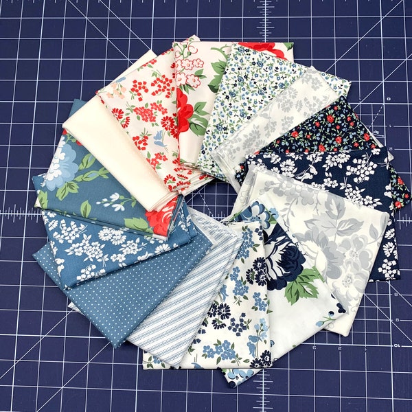 Nantucket Summer Fabric - Etsy