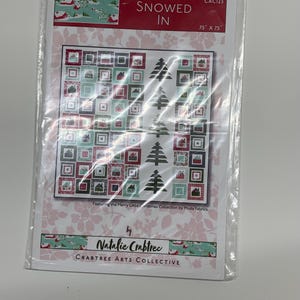 Snowed in Quilt Pattern - CAC 123 Crabtree Arts Collective - Etsy