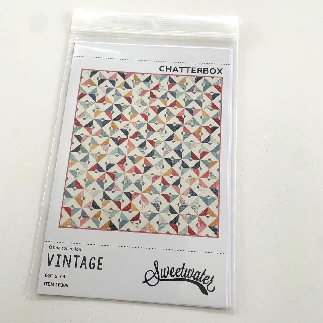 Chatterbox Quilt Pattern - SW P309 Sweetwater - Etsy