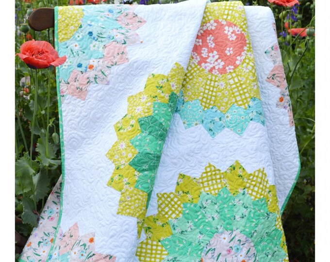 Blooming Dresden Quilt Pattern - May Chappell - Etsy