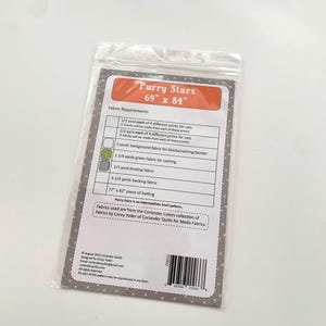 Purry Stars Quilt Pattern - CQ 212 Coriander Quilts - Etsy